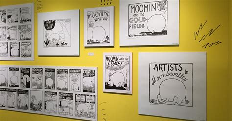 Moomin Comics Exhibition Discover Moomin Comic Strips