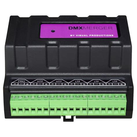 visual productions dmxmerger 6in1 dmx merger thomann united states