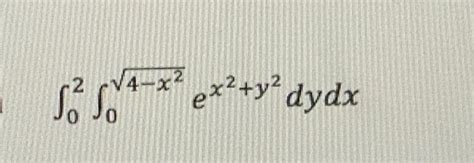 Solved Switching To Polar Coordinates
