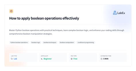 How To Apply Boolean Operations Effectively Labex