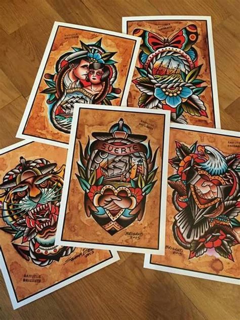 By Samuele Briganti Tattoo Illustration Sketch Book Limited Edition