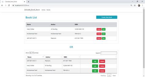 GitHub Nabi Zain Zainalds Book Store Classic Asp Net Razor Pages Book Store With SQL Database