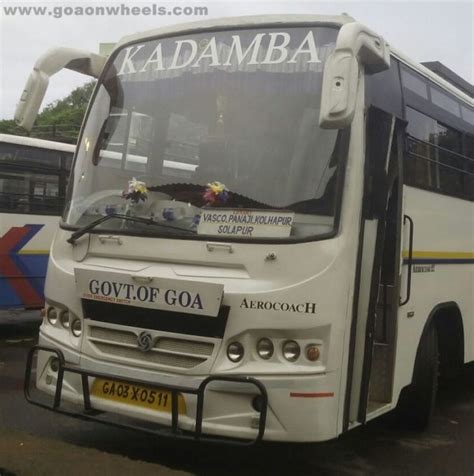 Kadamba Transport Corporation Introduces New Luxury Bus On Solaphur Route