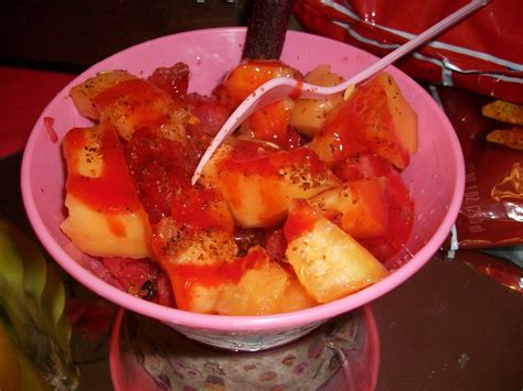 ♥ Lili Marisol♥ Sandia Y Melon Con Chile Tajin Y Chamoy