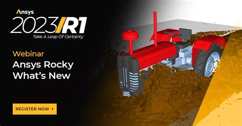 ansys 2023 r1 ansys rocky what s new ansys