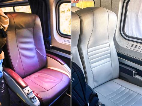Amtrak Coach Class Vs Business Class Seat Artofit