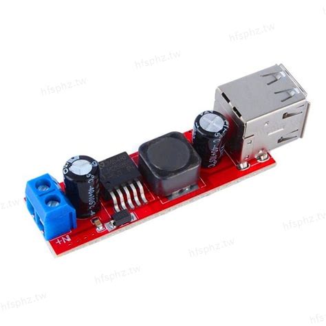 Dc 6v 40v 轉 5v 3a 降壓雙 Usb 電源充電器轉換器模塊適用於車載 Lm2596 降壓 蝦皮購物