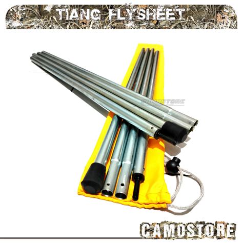 Jual Tiang Flysheet Double Pole Besi Sepasang 2x2m Shopee Indonesia