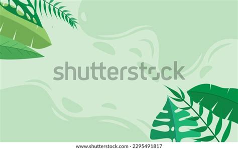 Leaf Boho Abstract Liquid Background Color Stock Vector Royalty Free