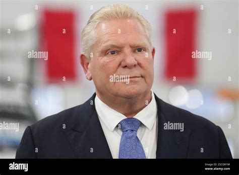 Ontario Pc Party Leader Doug Ford Appears At A Press Conference In