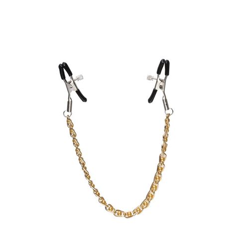 Davidsource Jeweled Chain Nipple Clamps Moobs Boobs Fetish Jewelry Sex