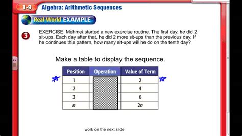 Arithmetic Sequences Quiz