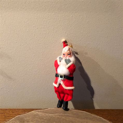 Santa Ornament Etsy