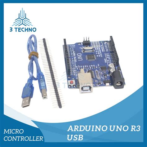 Jual Arduino Uno R3 Atmega328p Smd Ch340 Compatible Board Plus Usb Cable Shopee Indonesia