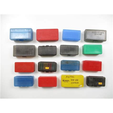 Assorted Plastic Ammo Container Lot