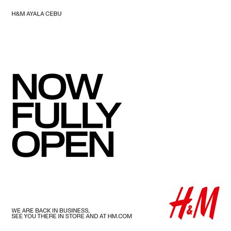 Handm The Wait Is Over Our Handm Ayala Cebu Is Now Fully Facebook