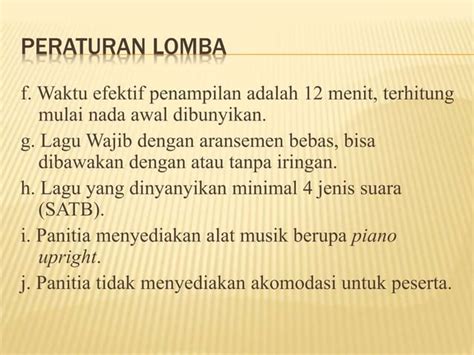 Dokumen Tips Technical Meeting Usac Cabang Paduan Suara Ppt