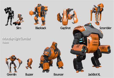 Bots Monday Night Combat Wiki Fandom Powered By Wikia