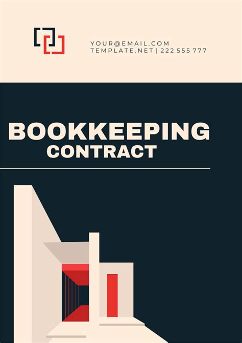 Bookkeeping Contract Template Edit Online And Download Example