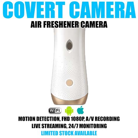 Air Freshener Camera With Live Streaming 24 7