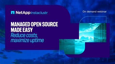 How To Turn Open Source Challenges Into Growth Opportunities With Netapp Instaclustr Netapp