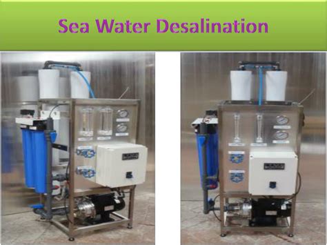 Ppt Sea Water Desalination Powerpoint Presentation Free Download