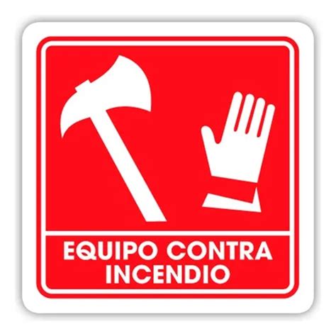 Señalamiento Equipo Contra Incendio 40x40