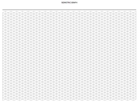 Isometric Graph Paper Template The Spreadsheet Page Worksheets Library