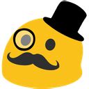 BlobMonocle Discord Emoji