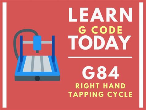 Quick Guide To The G84 Cnc Code [tapping]