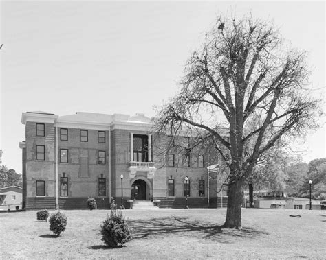Yalobusha County Courthouse Water Valley Mississippi Stock Images
