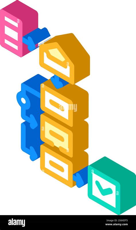 Campaign Production Deployment Isometric Icon Vector Campaign