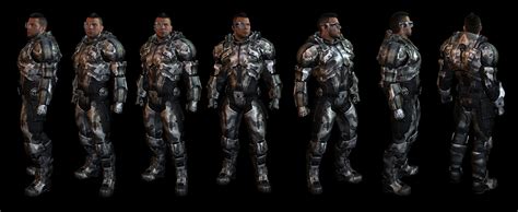 Rodrigue Pralier Mass Effect 3 James Full Set