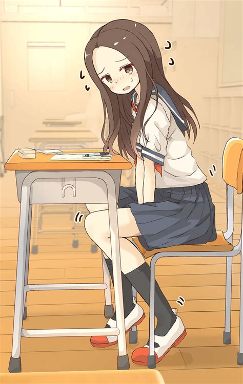 오줌마려운 타카기양 웃긴대학 만화