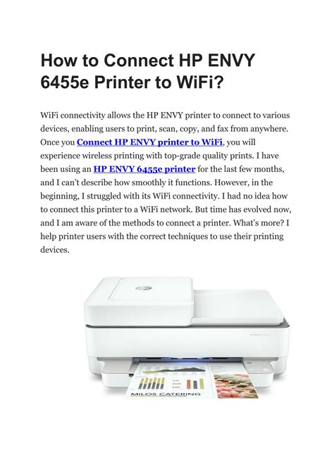 PPT How To Connect HP ENVY E Printer To WiFi PowerPoint Presentation ID