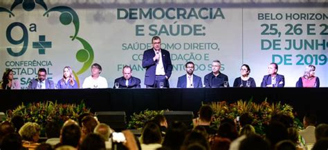 Minas Gerais 9ª Conferência Estadual De Saúde Reafirma Os Princípios