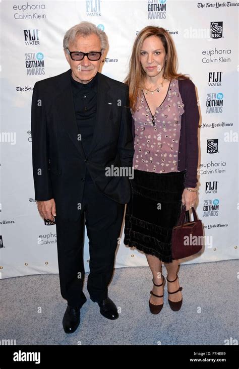 New York Ny Usa 30th Nov 2015 Harvey Keitel Daphna Kastner At