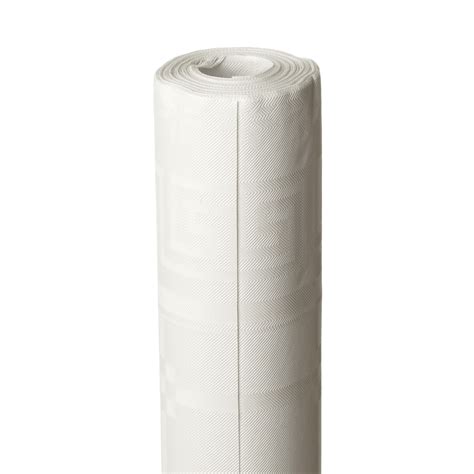 Nappe en papier damassé blanc Rouleau x m MJPRO Restauration collective Equipement