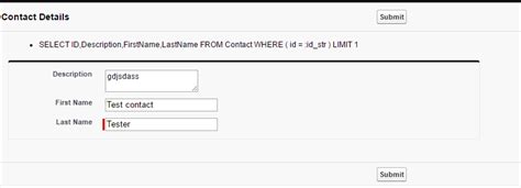 Visualforce Unknown Property Sobjectdescription Error Is In