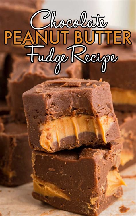 Chocolate Peanut Butter Fudge Pass The Dessert