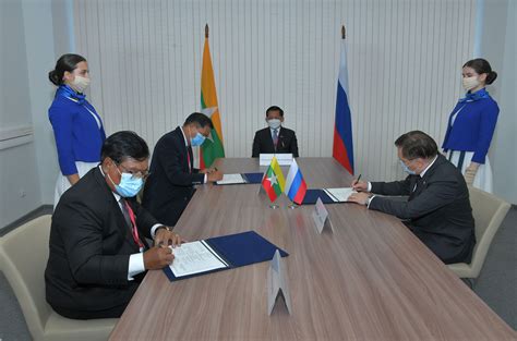 Sac Chairman Prime Minister Senior General Min Aung Hlaing Visits