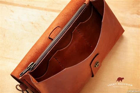 Купити Гаманець клатч зі шкіри Skrynya Ua