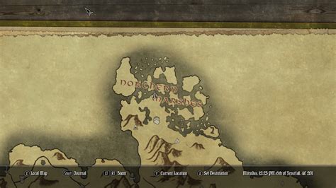 Paper World Map For Wyrmstooth At Skyrim Nexus Mods And Community