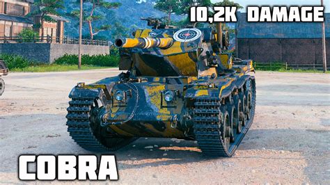 Cobra WoT Kills K Damage YouTube