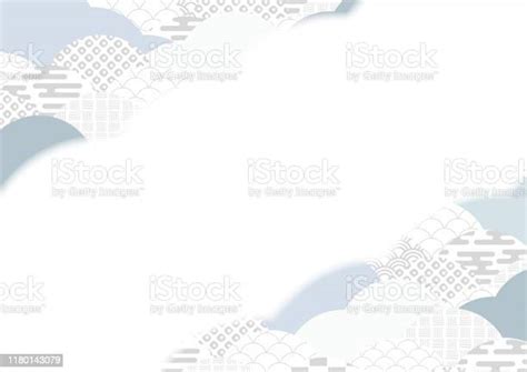 일본어 무늬 세가이하 카노코 체크 무늬를 사용한 팬 모양의 배경 일러스트 일본 문화에 대한 스톡 벡터 아트 및 기타 이미지