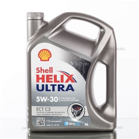 OLEJ SILNIKOWY SHELL HELIX ULTRA ECT C3 5W 30 4L Oil Mag