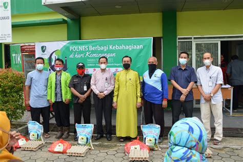 Polnes Berbagi Kebahagiaan Di Hari Kemenangan Polnes Politeknik