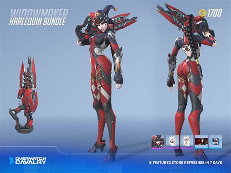 Widowmaker Harley Quin Skin Cosplay Outfit Pre Order Gng Cosplay