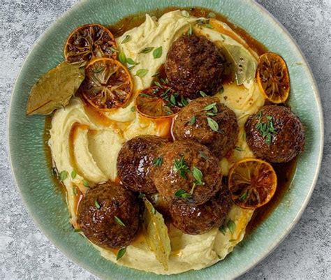 Meatballs With Lemon Bay Leaf Sauce Maggi