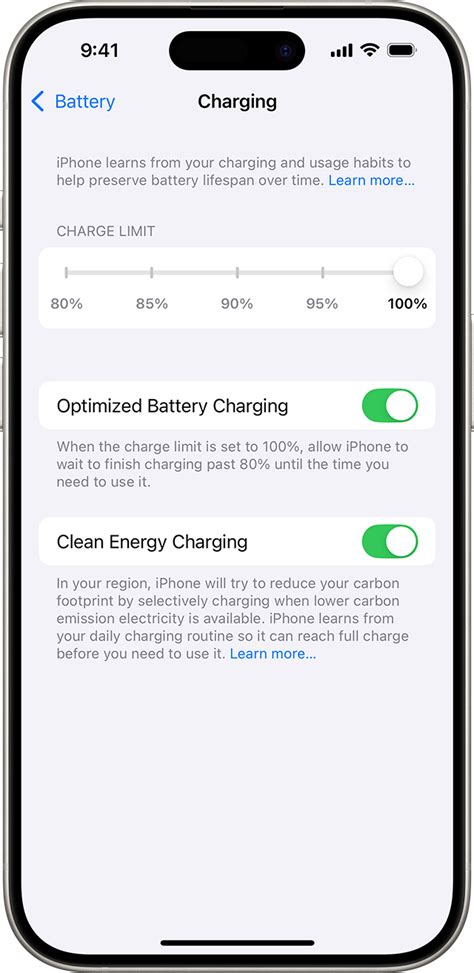 About Charge Limit And Optimized Battery Charging On Iphone Apple Support Ph